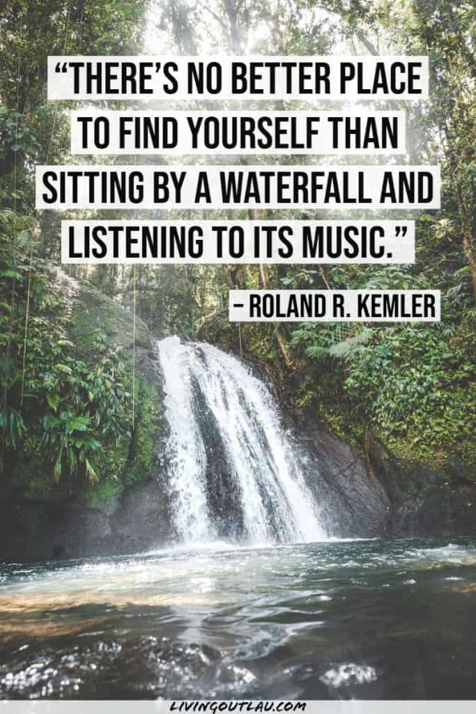 100+ Incredible Waterfall Quotes To Captivate Your Audience! - LivingOutLau